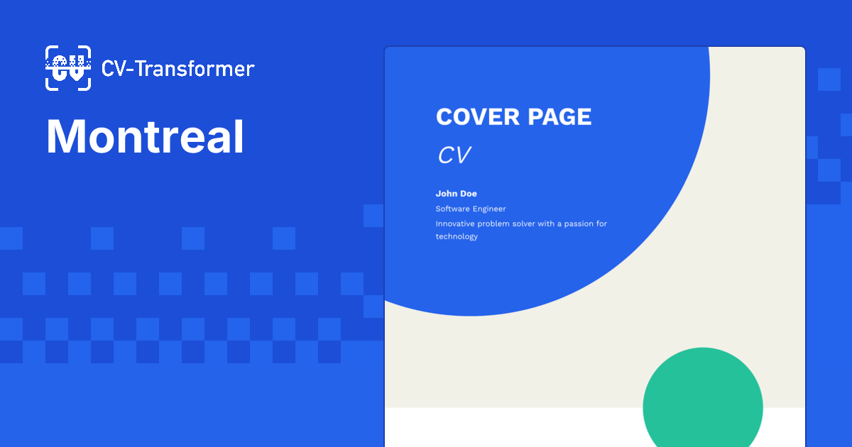 Montreal | Layout library | CV-Transformer